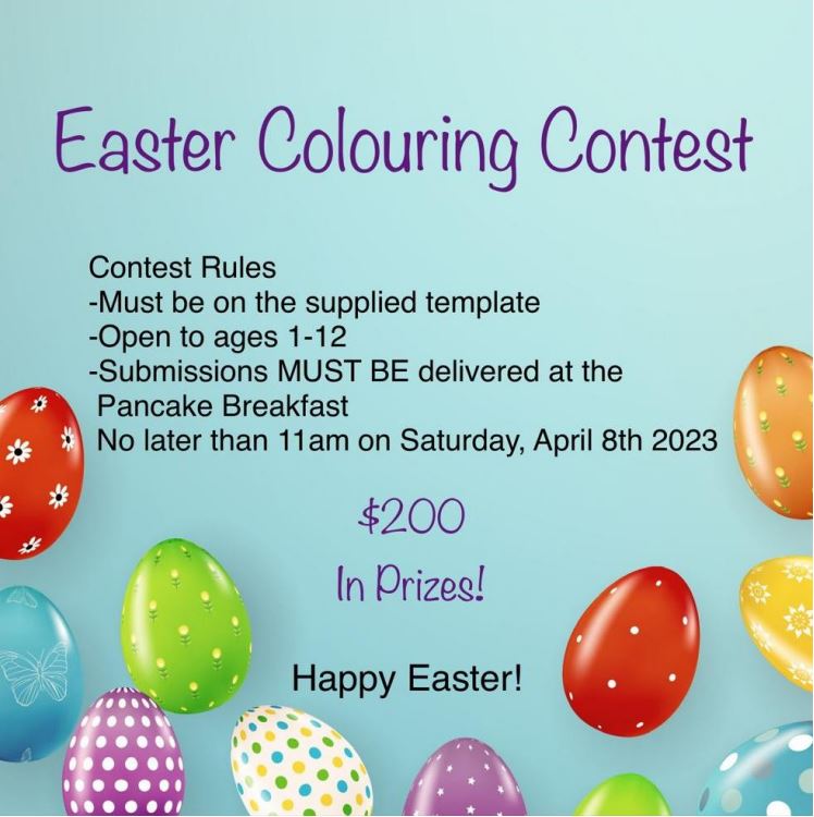 Easter Colouring Contest - Brudenell, Lyndoch and Raglan